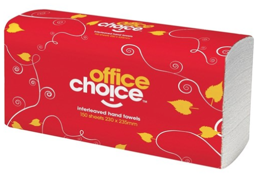 Cleaning - Office Choice Interleaved Ultraslim Hand Towels 1 Ply 150 ...