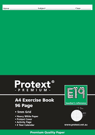 Books & Pads - Protext Premium Grid Book A4 5mm 96 Page E19 - Stuart and Dunn Office Choice ...