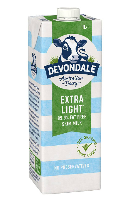 Food & Beverages - Devondale Long Life Skim Milk 1 Litre - Stuart and ...