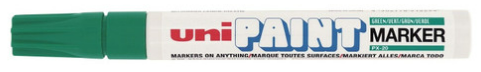 Markers & Highlighters - UNI-BALL PAINT MARKER Medium 2.8mm GREEN ...