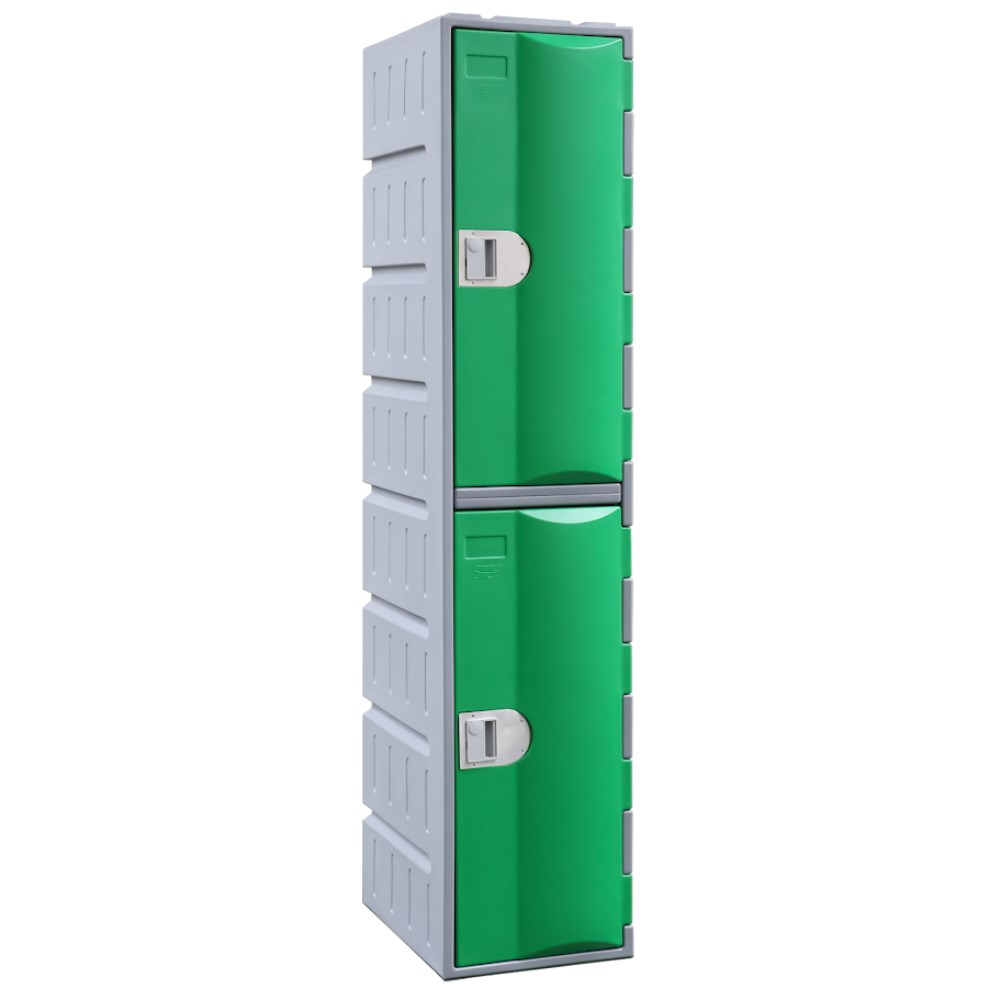 Storage - Steelco Heavy Duty Plastic Locker 2 Door 385W x 500D x ...