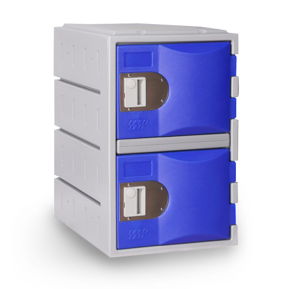 Storage - Steelco Heavy Duty Plastic Locker 2 Door 385W x 500D x 600mmH ...