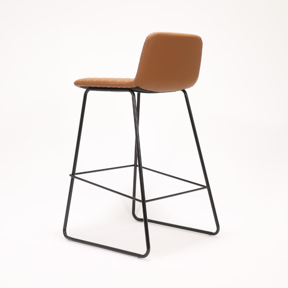 Chairs & Accessories - Rapidline Pixel Bar Stool 630mmH Black Frame And ...