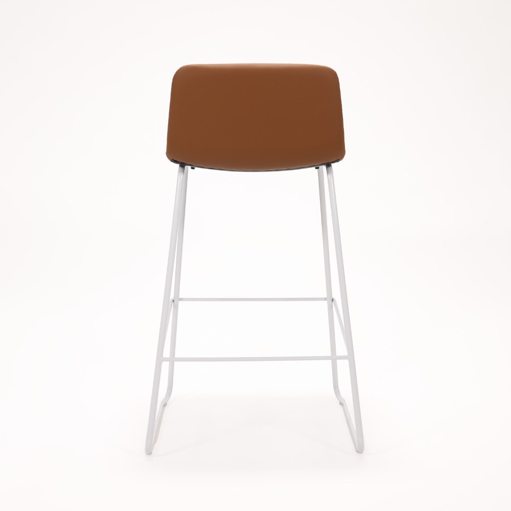 Chairs & Accessories - Rapidline Pixel Bar Stool 630mmH White Frame And ...