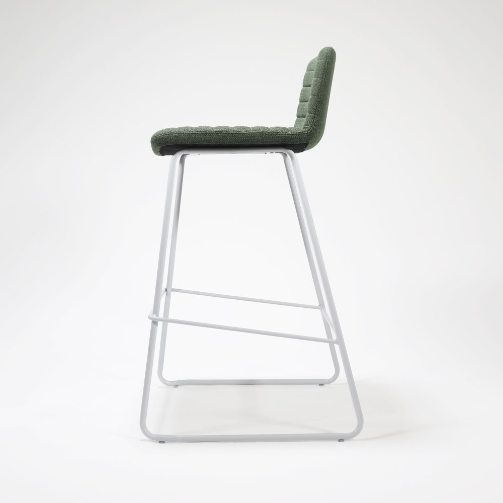 Chairs & Accessories - Rapidline Pixel Bar Stool 630mmH White Frame And ...