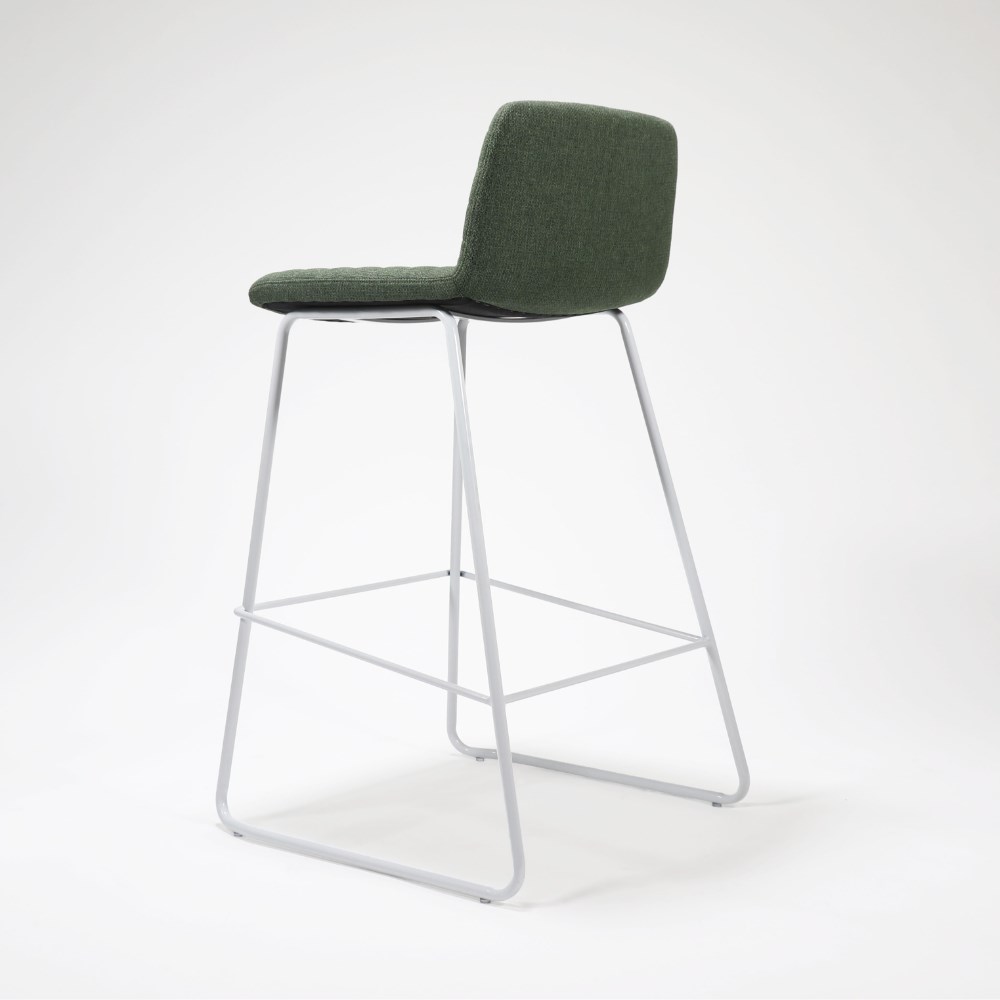 Chairs & Accessories - Rapidline Pixel Bar Stool 730mmH White Frame And ...