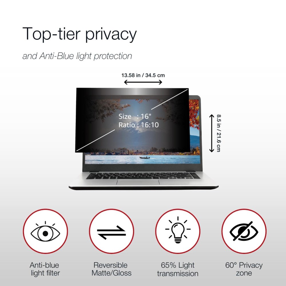 Computer Accessories - Shintaro Privacy Screen Filter For 16 Inch ...