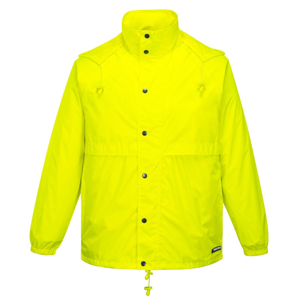 Safety - Huski Stratus Rain Jacket 4XL Yellow - Stuart and Dunn Office ...