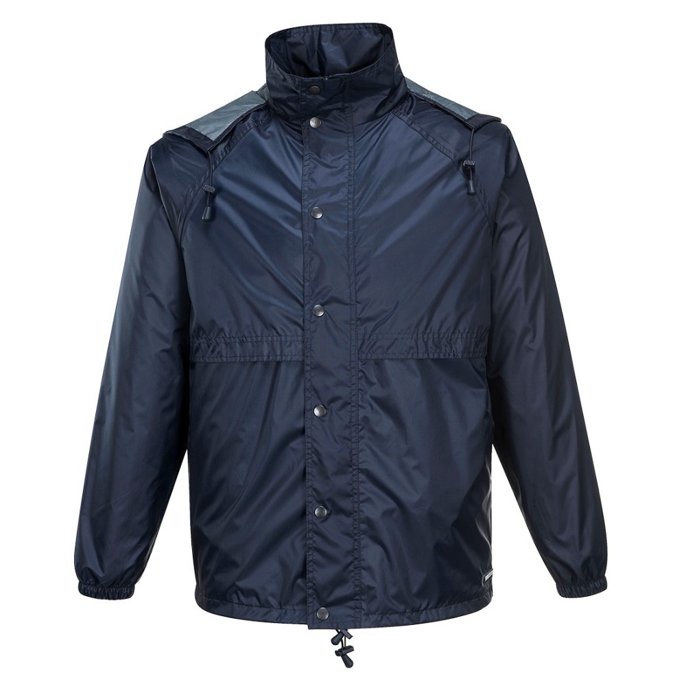 Safety - Huski Stratus Rain Jacket Large Navy - Stuart and Dunn Office ...