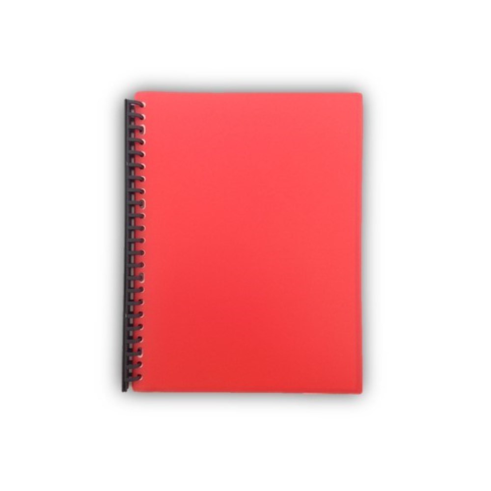 Files - Protext Display Book A4 Refillable 20 Pocket Red - Stuart and ...