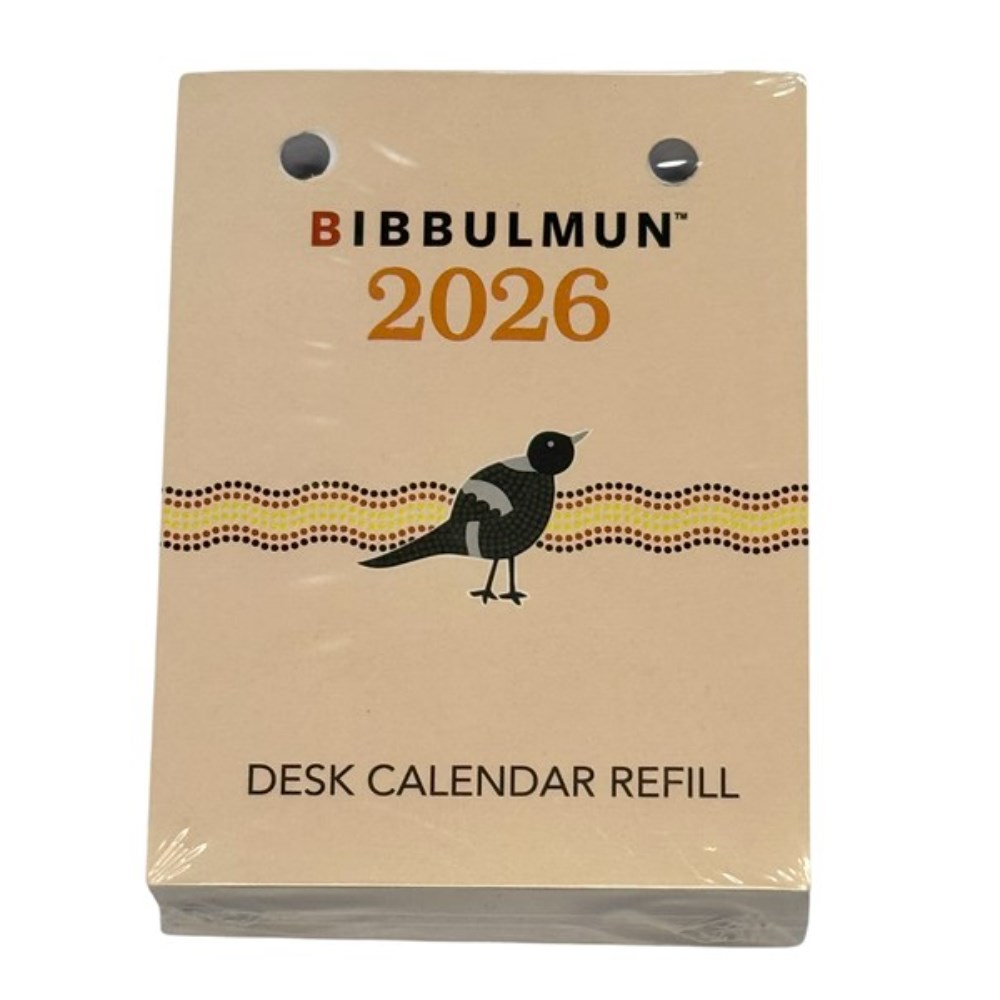 Diaries & Calendars - Bibbulmun Desk Calendar Refill Top Punch White ...