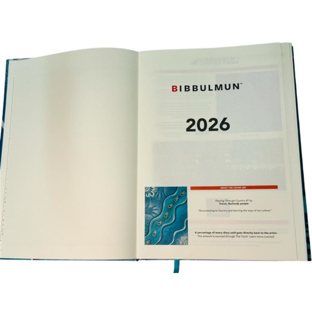 Diaries & Calendars - Bibbulmun Commercial Diary A4 Day To A Page Blue ...