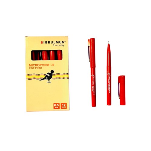 Pens - Bibbulmun Everyday Micropoint Fineliner Markers 0.5mm Box Of 12 ...