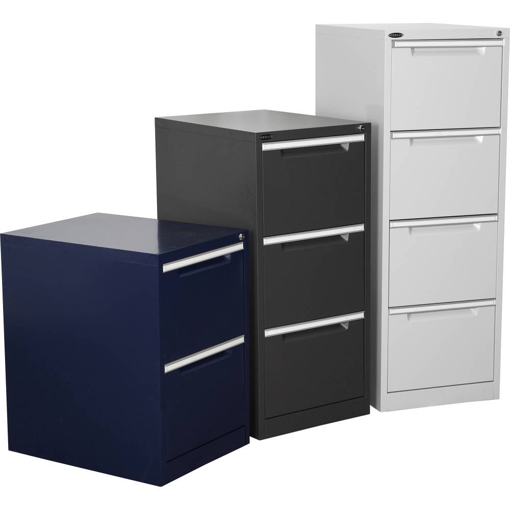Storage - Steelco Steel Filing Cabinet 3 Drawer 470W x 620D x 1015mmH ...